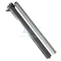 China Chemical Filtration Polished SS316 150Psi Single Cartridge Filter Housing for sale