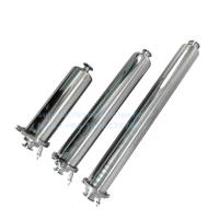 China Floor Standing SUS316L Sanitary 89mm Single Water Filter Housing for sale