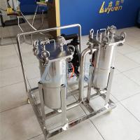 China 99.5% Beer Milk 65kg 180*810mm bag Liquid Filtration Machine for sale