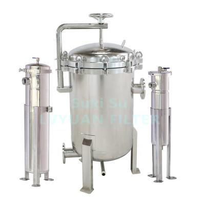 China 300Psi 1.5mm Thickness 18 Bags Micron Filter Housing for sale
