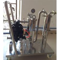 China V Clamp 300Psi 0.5 Micron Liquid Filtration Machine for sale