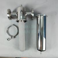 China SUS304 Single Cartridge Filter Housing for sale