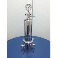 China SUS304 Single Cartridge Filter Housing for sale