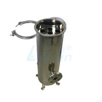 China SGS cylinder 100psi Polished 10'' 20'' Sediment Filter Housing for sale