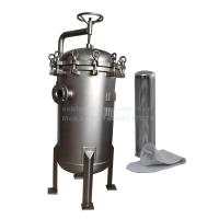 China SUS304 Stainless Steel 180*450mm Triple Bag Filter Housings for sale