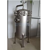 China SUS304 Stainless Steel 180*450mm Triple Bag Filter Housings for sale