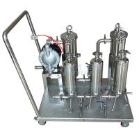 China Fuel Diesel 100psi Stainless Steel SS3316L Liquid Filtration Machine for sale
