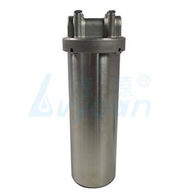 China 0.8Mpa 10 Inch 226 Flat 0.8mm Single Cartridge Filter Housing for sale