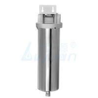 China 0.8Mpa 10 Inch 226 Flat 0.8mm Single Cartridge Filter Housing for sale