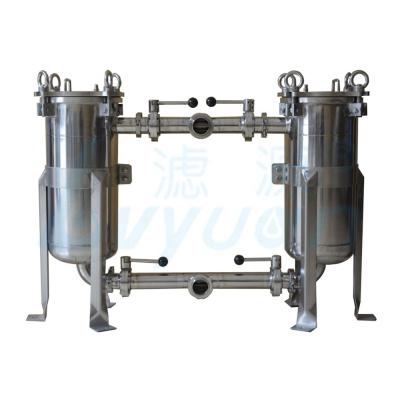 China SGS 1.0Mpa 0.3um SS304 SS316 Duplex Bag Filter Housings for sale
