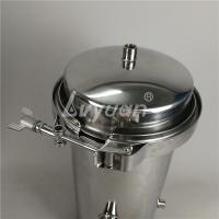 China Industrial Filtration SUS304 6mm 5 Micron Multi Cartridge Filter Housing for sale