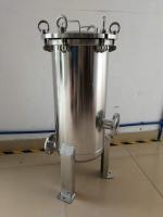 China Industrial Filtration SUS304 6mm 5 Micron Multi Cartridge Filter Housing for sale