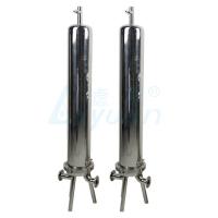 China Clamp Triclover SUS304 200mm Cartridge Filter Housings for sale
