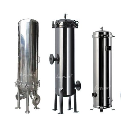 China Sandblast 1.2mm 10 Inch Food Grade SUS316L Water Filter Housing for sale