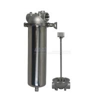 China 5 10 Micron SUS304 40 Inch Single Cartridge Filter Housing for sale