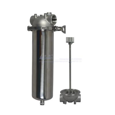 China 5 10 Micron SUS304 40 Inch Single Cartridge Filter Housing for sale