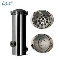 China DOE 222 UF Food Grade SS304 Multi Cartridge Filter Housing for sale