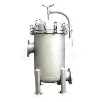 China Multi Bag SS304 SS316 Stainless Steel Cartridge Filter Housings for sale