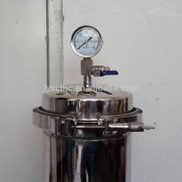 China Clamp Type SS316L 160pcs Multi Cartridge Filter Housing for sale