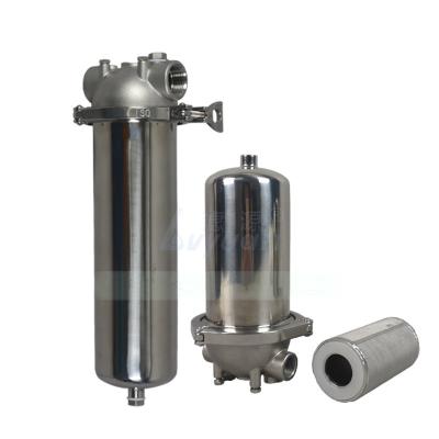 China 150psi 100 Microrn  20'' 30'' Industrial Cartridge Filter Housings for sale