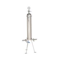 China 150psi 100 Microrn  20'' 30'' Industrial Cartridge Filter Housings for sale