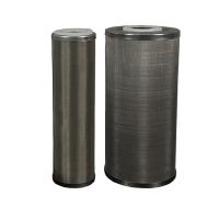 China Cylinder 70mm M20 M32 Sintered Porous Stainless Steel Filters for sale