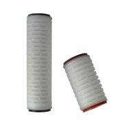 China 0.1 0.2 Micron PTFE PES Nylon PP Membrane Pleated Filter Cartridge for sale