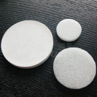 China Beverage Gas 0.5um 2um Synthetic Glass Porous Filter Disc for sale