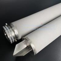 China 50% Porosity 50um 75um 100um Micron Porous Cartridge Filters for sale