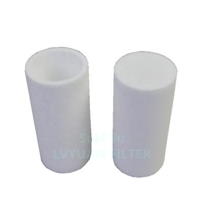 China 60'' Sintered Microporous PTFE Tubing 30Mpa Polyethylene Filters for sale