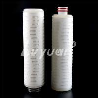 China DOE 222 226 215 0.22 Micron 60um PP PTFE Membrane Filter Cartridge for sale