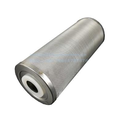 China 4.5x10 4.5x20 Inch Jumbo SS316L Sintered Metal Filter for sale