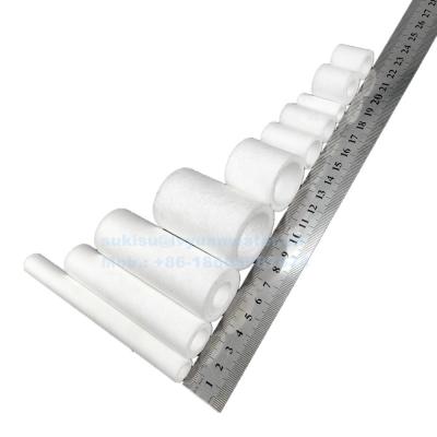 China Gas Air Water EPDM Gasket 8mm 300mm Porous PP Filter Cartridge for sale