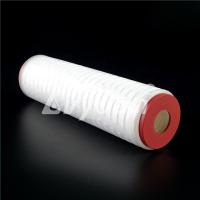 China PP membrane 0.2um 0.45um Pleated Fiberglass Micron Cartridge Filters for sale