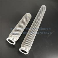 China SUS304 SUS316L 60 Inch 0.1 0.2 Micron Cartridge Filters for sale