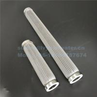 China 99% 20 Micron Pleated Stainless Steel Mesh Filter Cartridge for sale