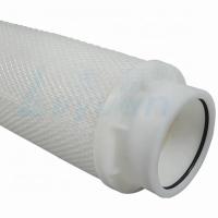 China Cylinder PP 20 Micron Pleated 1.25kg High Flow Filter Cartridges for sale