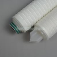 China 0.45 Micron PP Pleated Filter for sale