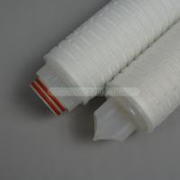 China 0.45 Micron PP Pleated Filter for sale