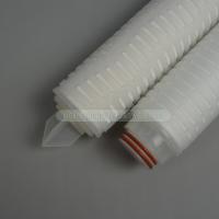 China 0.45 Micron PP Pleated Filter for sale