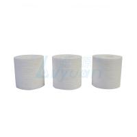 China Lvyuan 80% Efficiency 30Inch 20um PP Spun Sediment Filter for sale