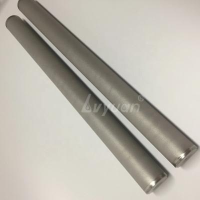 China Reusable 25mm 30mm SS316L Sintered Metal Cartridge Filter for sale