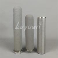 China Reusable 25mm 30mm SS316L Sintered Metal Cartridge Filter for sale