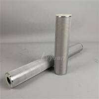 China SUS304 SUS316L Stainless Steel Mesh 100um Sintered Metal Cartridge Filter for sale