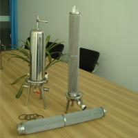 China 0.2 0.45 Micron 500mm Sintered Metal Cartridge Filter For Beer Filter Machine for sale