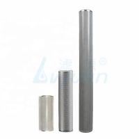 China Oil Filtration 30Mpa 10 Micron titanium bars Sintered Metal Cartridge Filter for sale