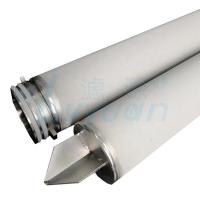 China Oil Filtration 30Mpa 10 Micron titanium bars Sintered Metal Cartridge Filter for sale