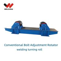 China Steel Pipe Welding Turning Rolls Conventional Bolt Adjustment Welding Rotator for sale
