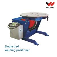 China HB SERIES SINGLE BED WELDING POSITIONER MACHINE WORKPIECES POSITION FOR WELDING BLUE AND RED for sale