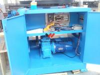 China HB SERIES SINGLE BED WELDING POSITIONER MACHINE WORKPIECES POSITION FOR WELDING BLUE AND RED for sale